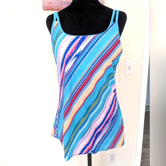 Swim | 5 Bundle Deal Turquoise Blue Tankini Topmix And Mach | Poshmark